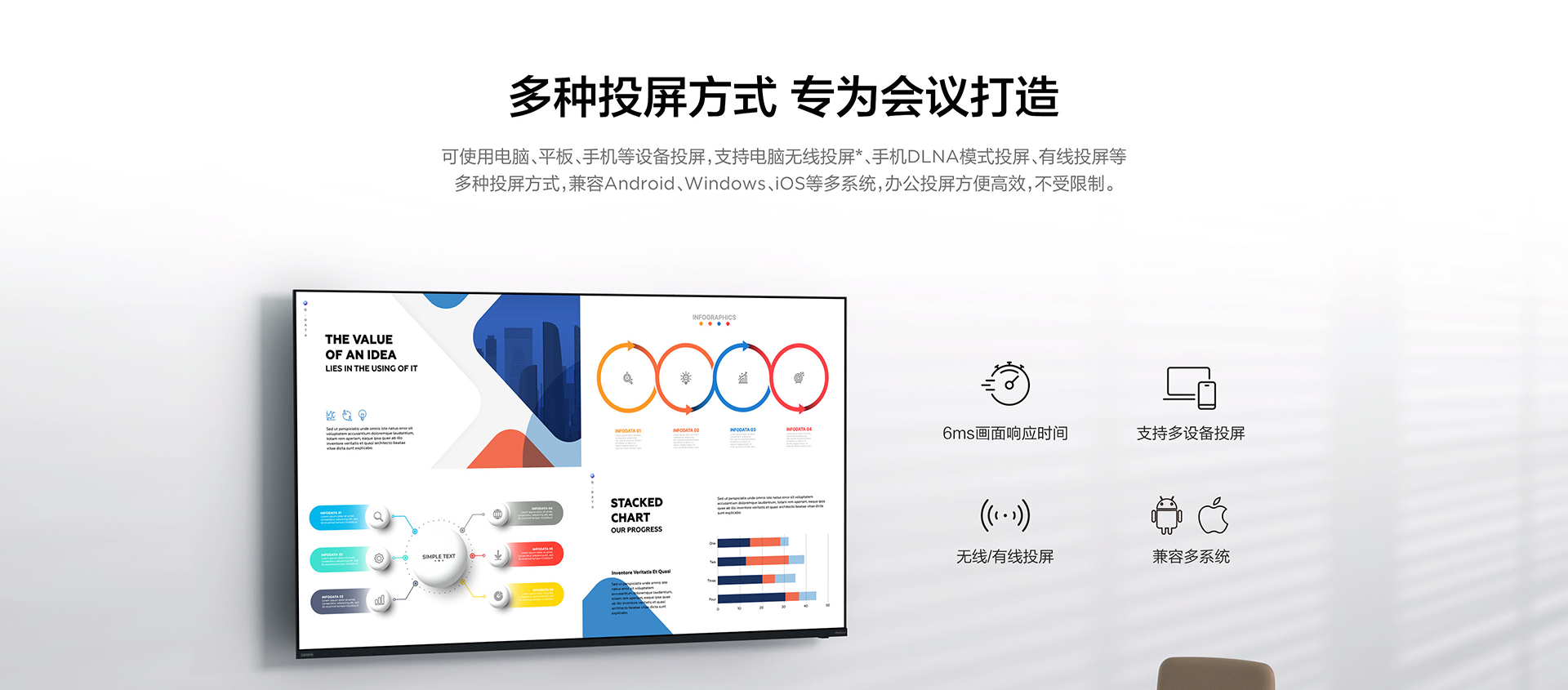 联想thinkplus商显智慧屏 65英寸 SN65_多少钱_参数_图片_价格_用户评价_联想商城