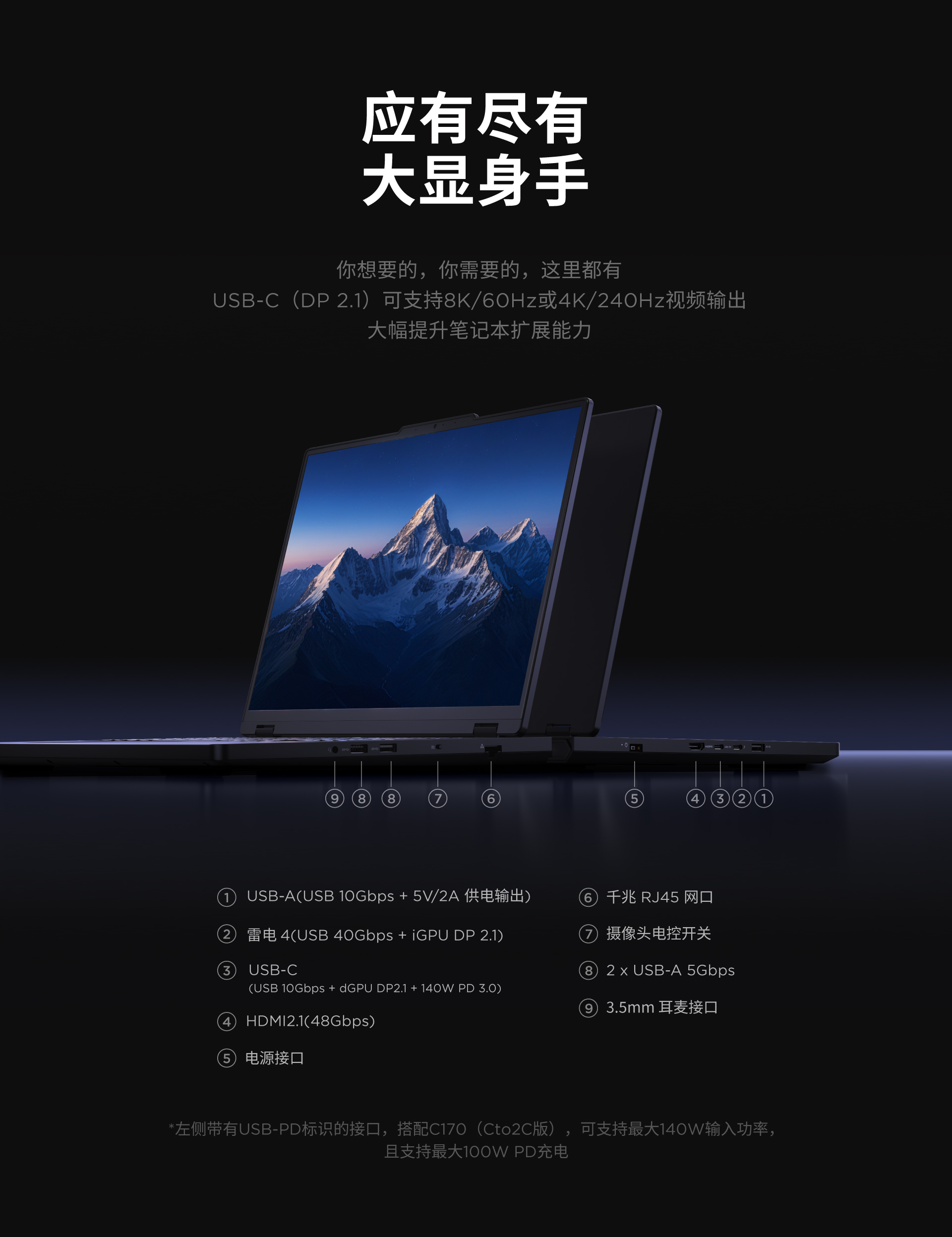 联想拯救者Y7000P 2025 16英寸AI高静游戏本 碳晶黑_多少钱_参数_图片_价格_用户评价_联想商城